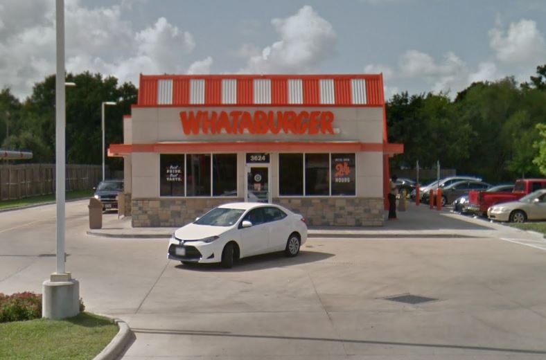 Women order Whataburger on horseback