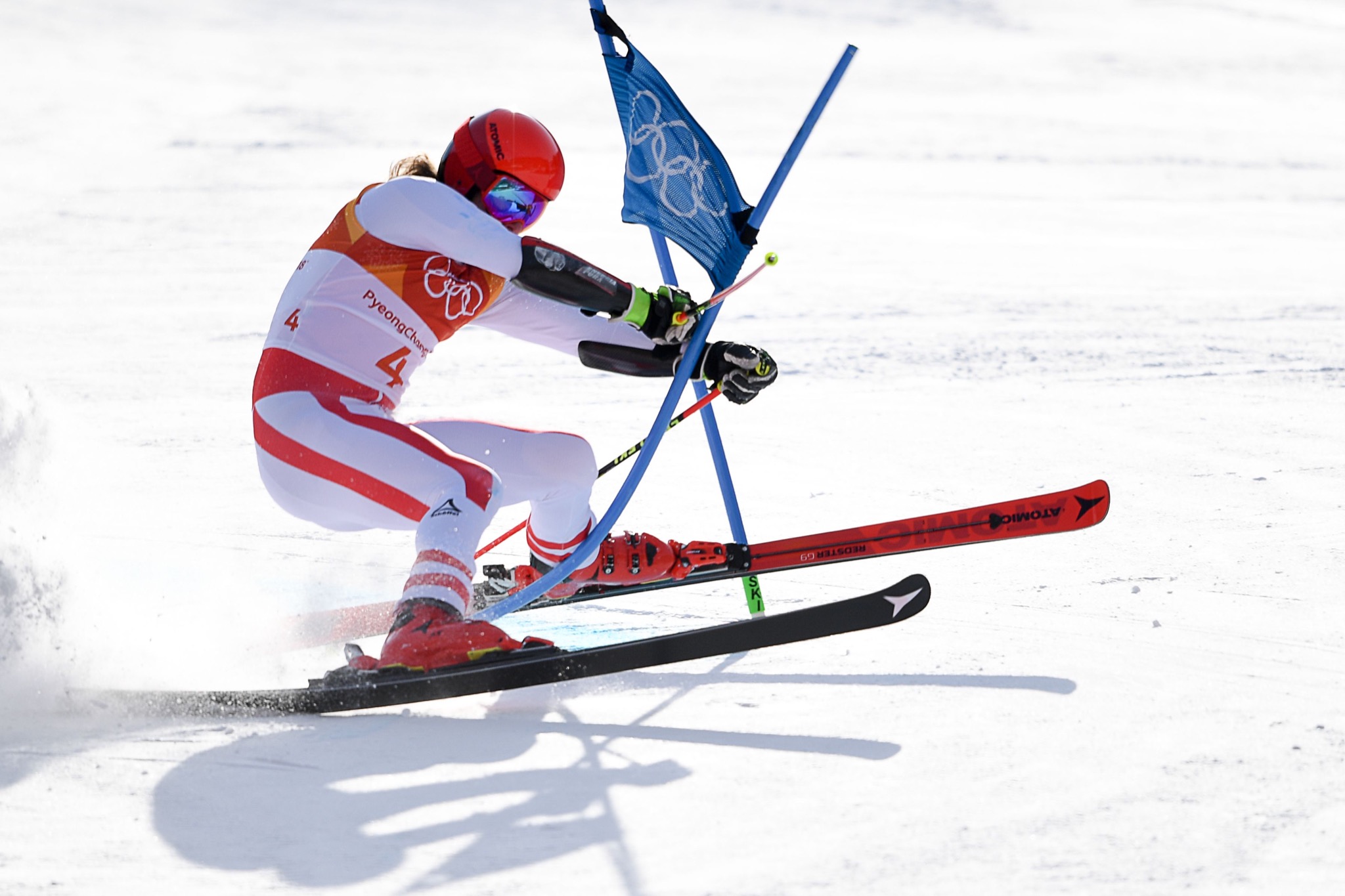 Crashes and spills at the Pyeongchang 2018 Olympic Winter Games