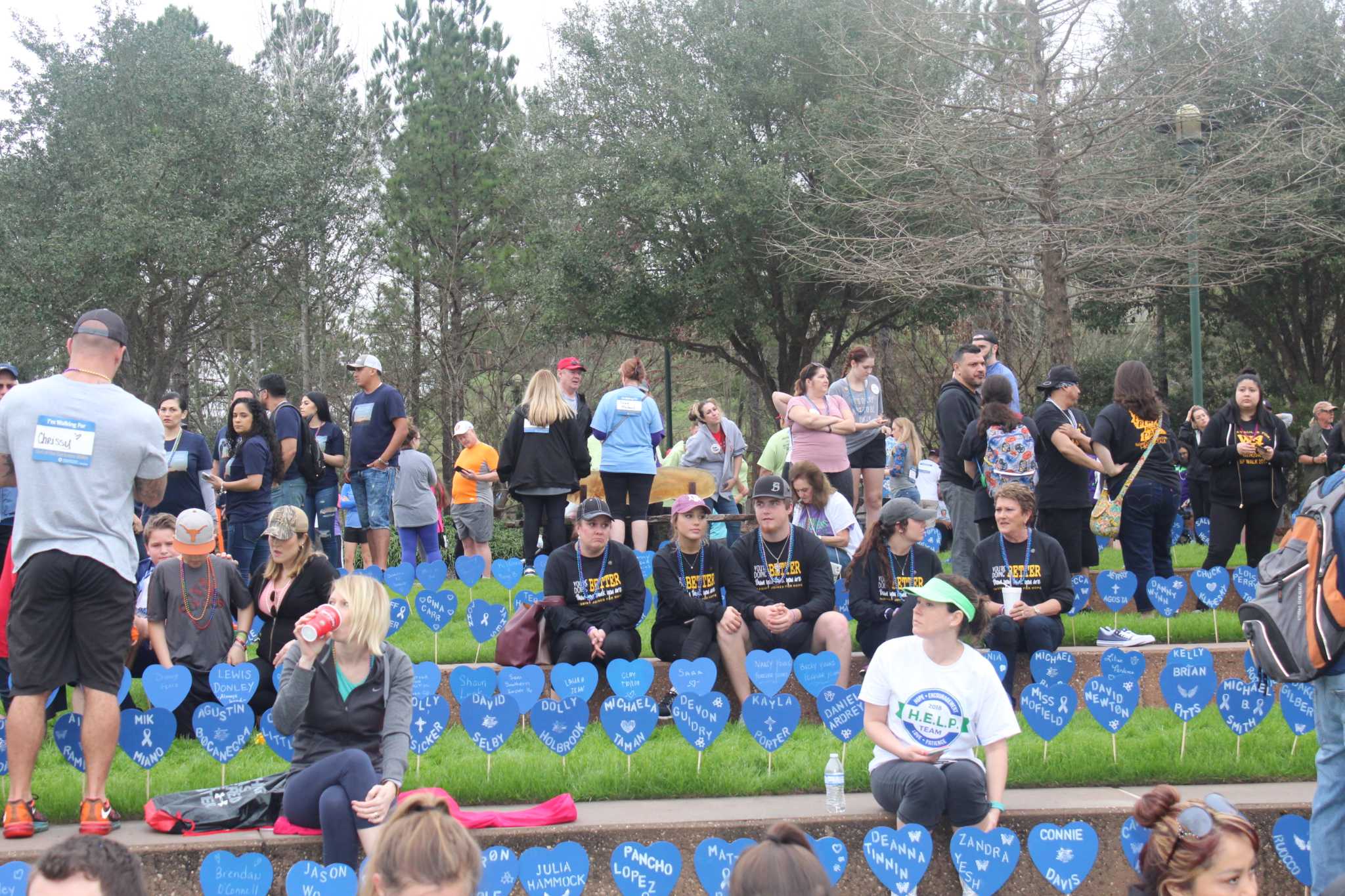 Hundreds attend suicide prevention walk, rally