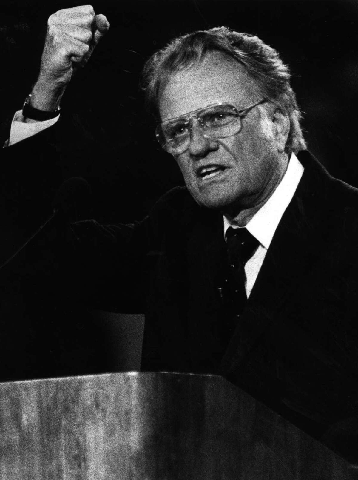 For 8 days in 1990, Albany was the Rev. Billy Graham's pulpit