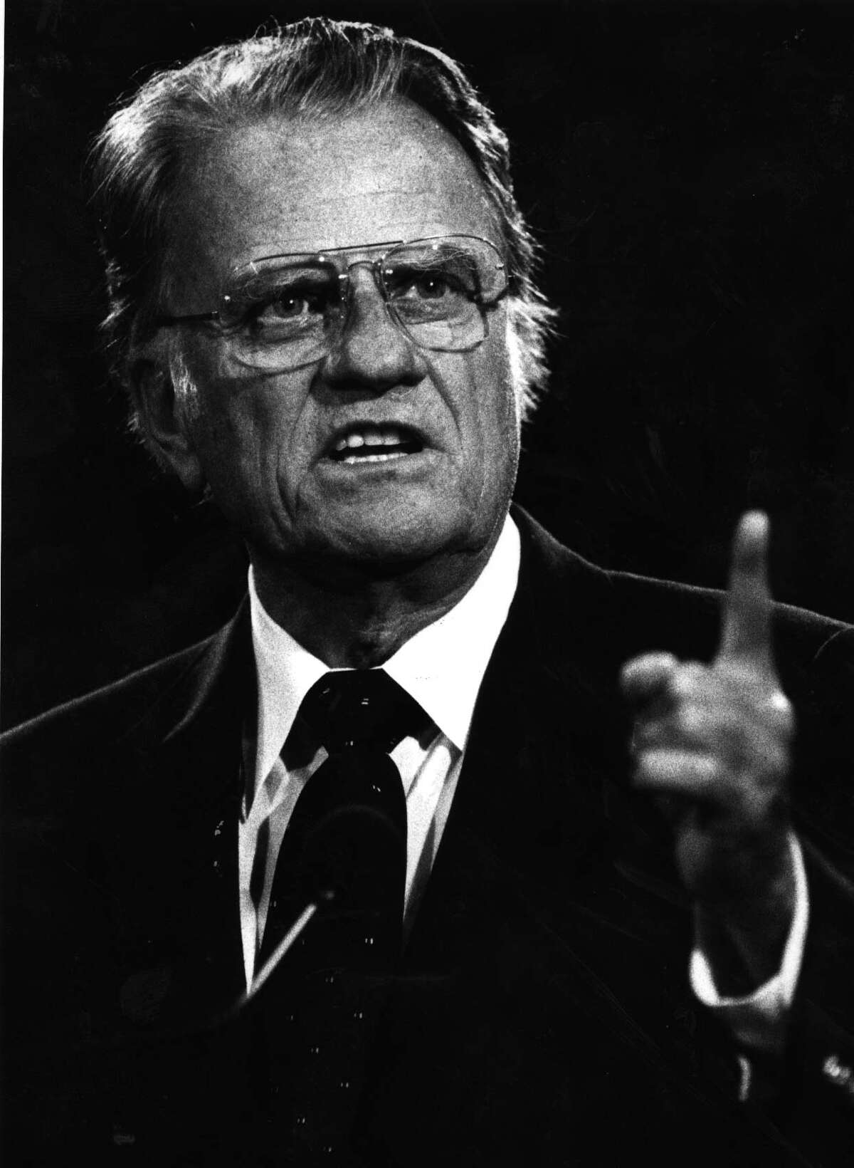 For 8 days in 1990, Albany was the Rev. Billy Graham's pulpit