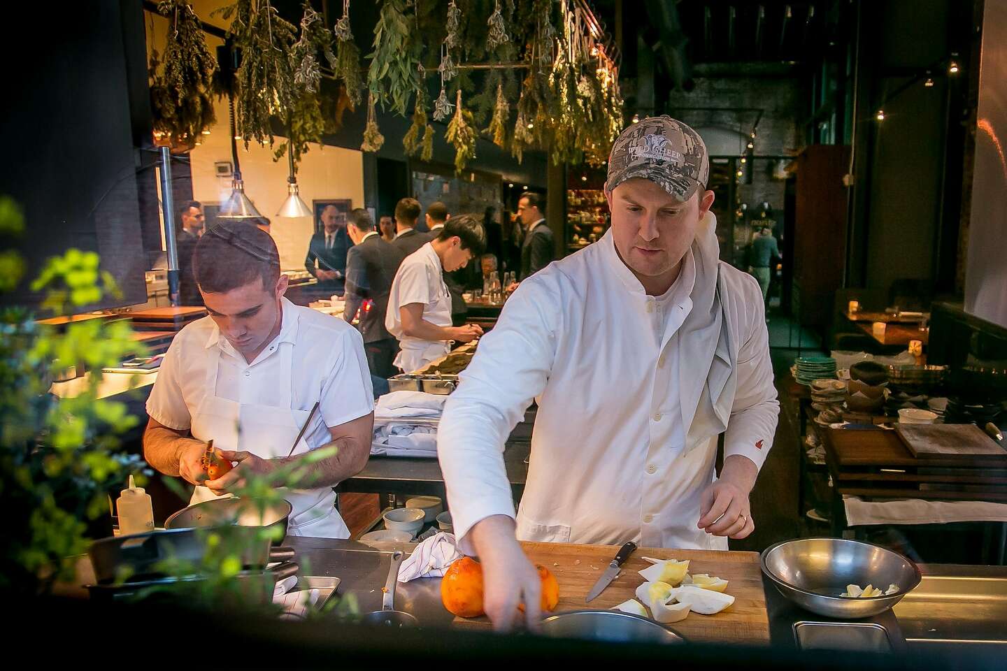 Why does Bay Area chef Joshua Skenes want to disappear into the woods?