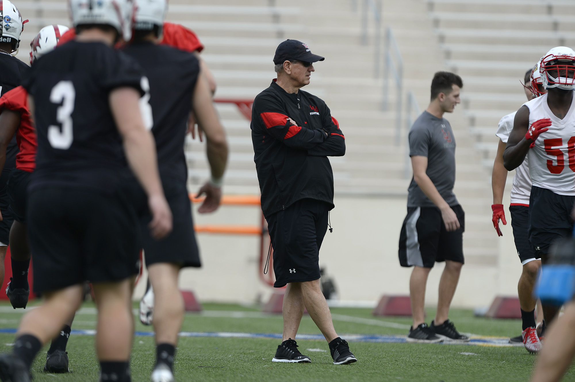 Schultz sees more physical team as Lamar opens spring football