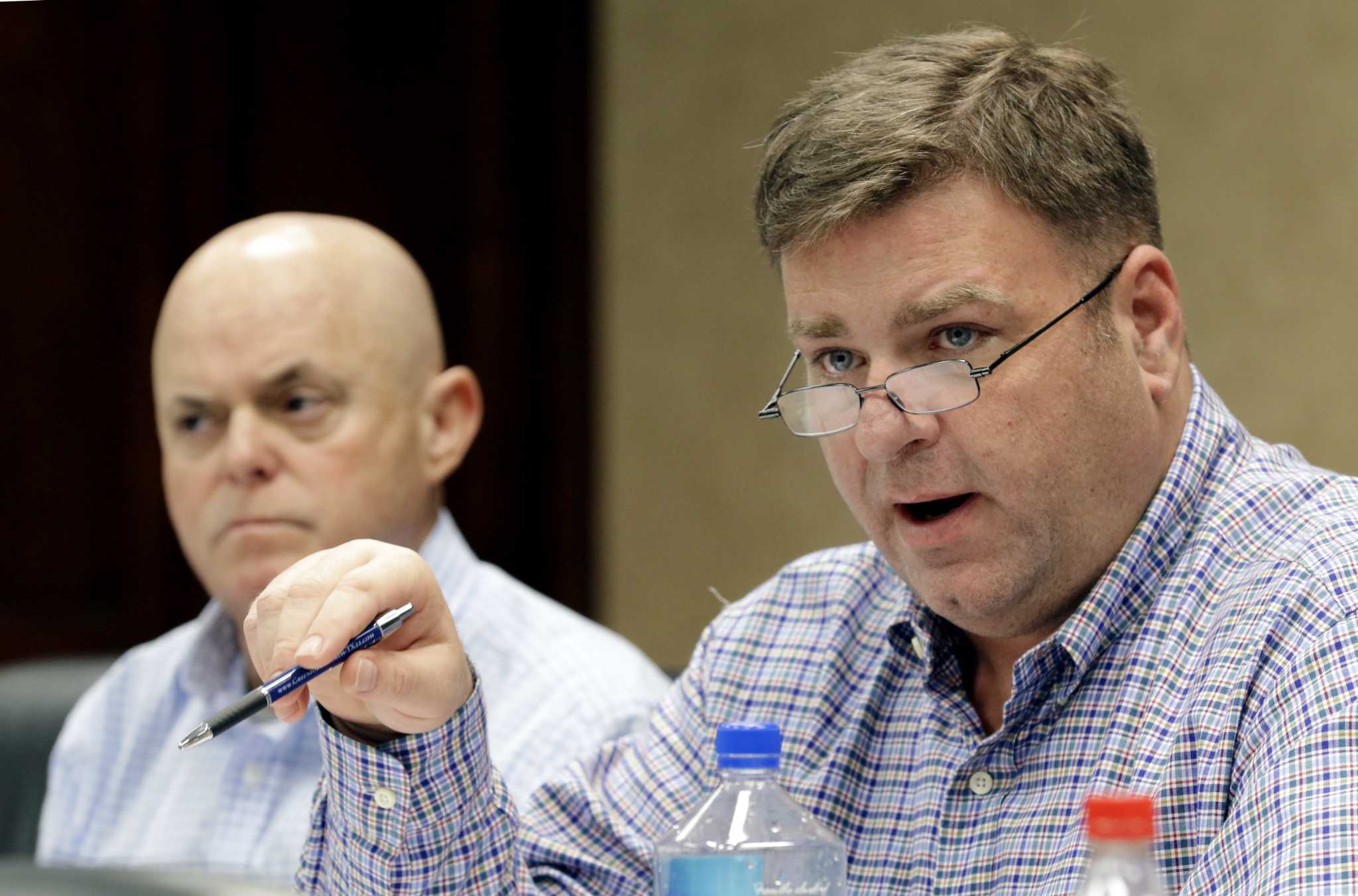 For two newcomers, a crash course in levees and girding for the next Harvey