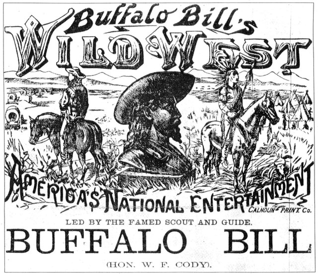 Buffalo Bill shows left mark here