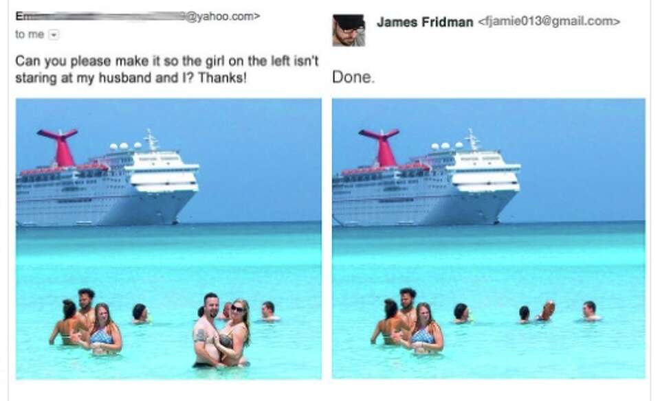 Imprecisely worded Photoshop requests yield hilarious results