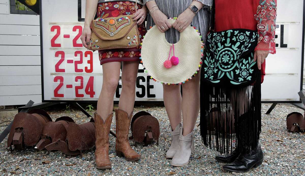 Houston's top bloggers model rodeo-ready western looks