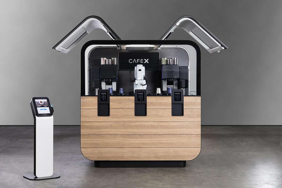 Robotic coffee baristas elbowing in at SFO
