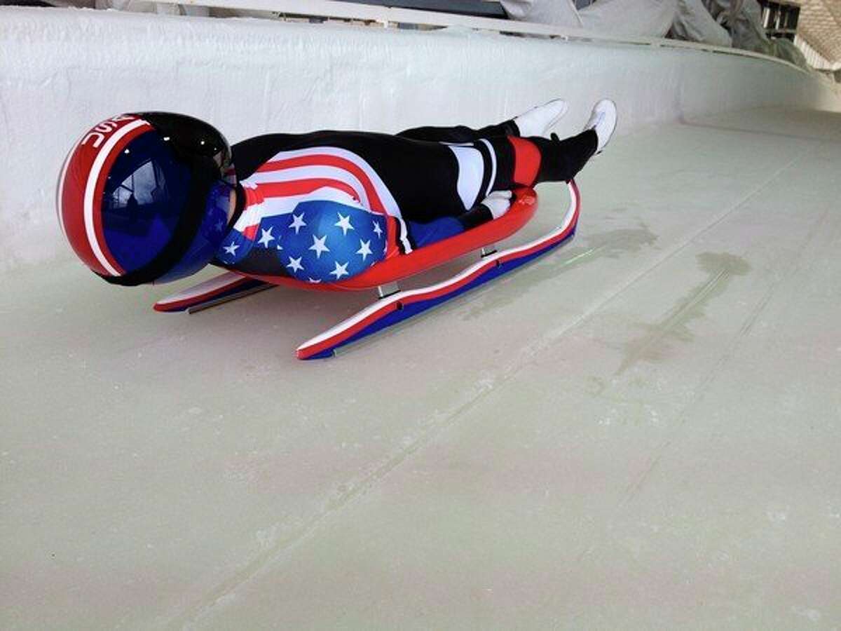 USA luge athlete slides to silver on Dow-designed sled
