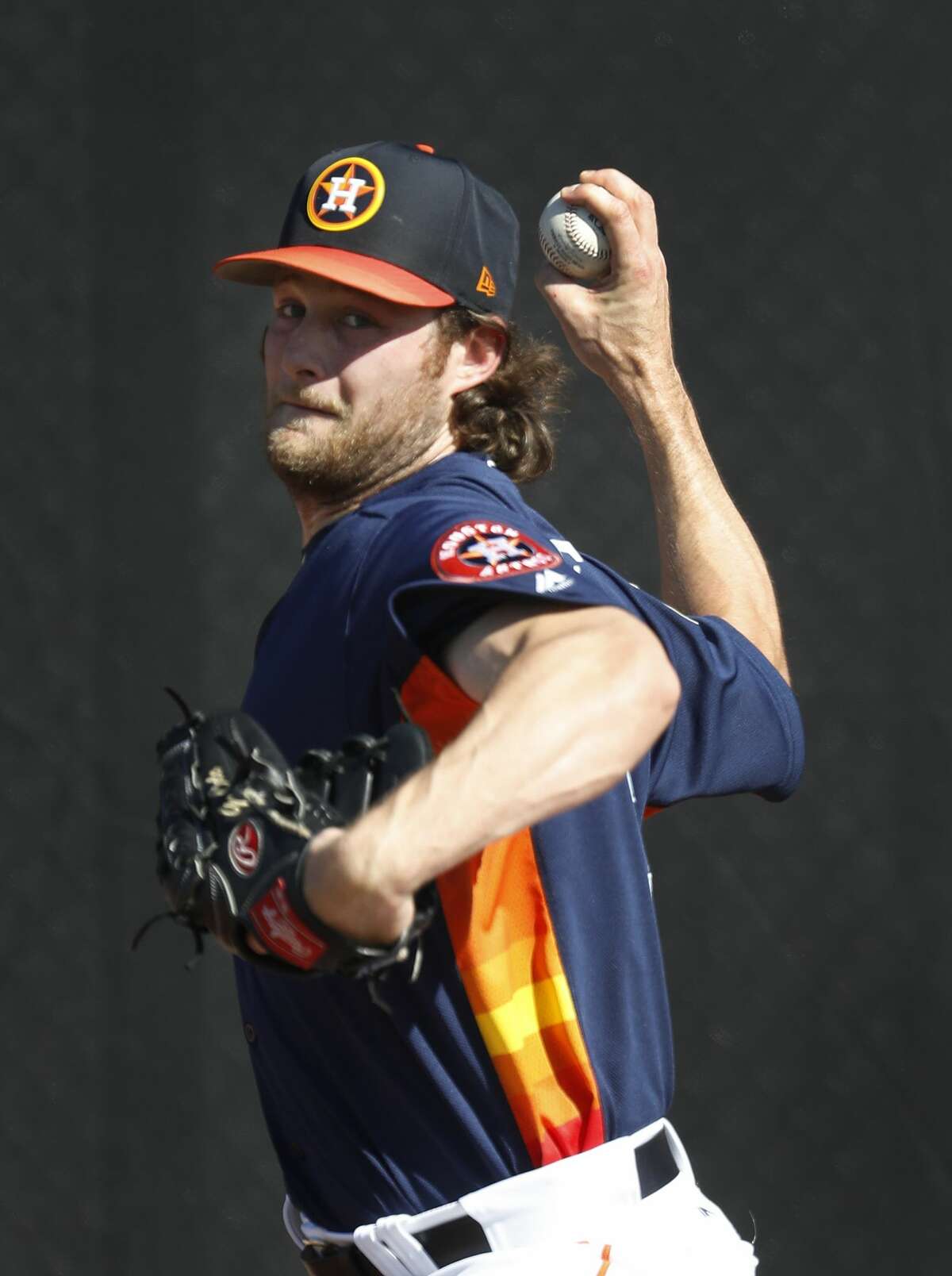 Astros' Gerrit Cole works through damage in spring training start vs ...