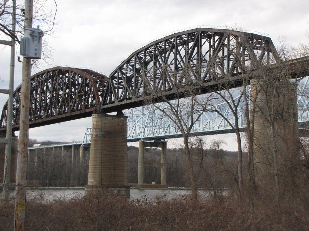 Bridge to be fixed after debris falls