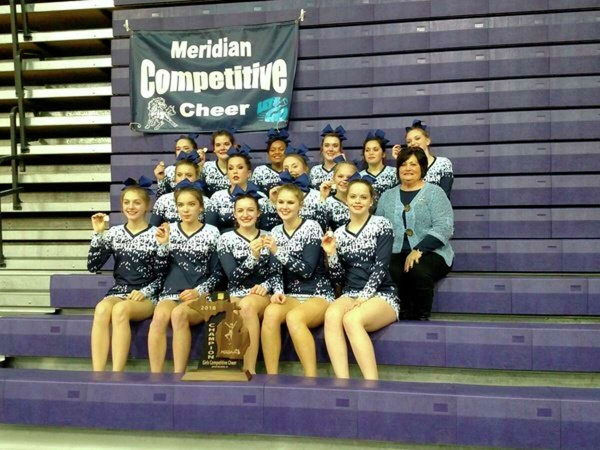 Meridian cheer team wins second regional title in three seasons