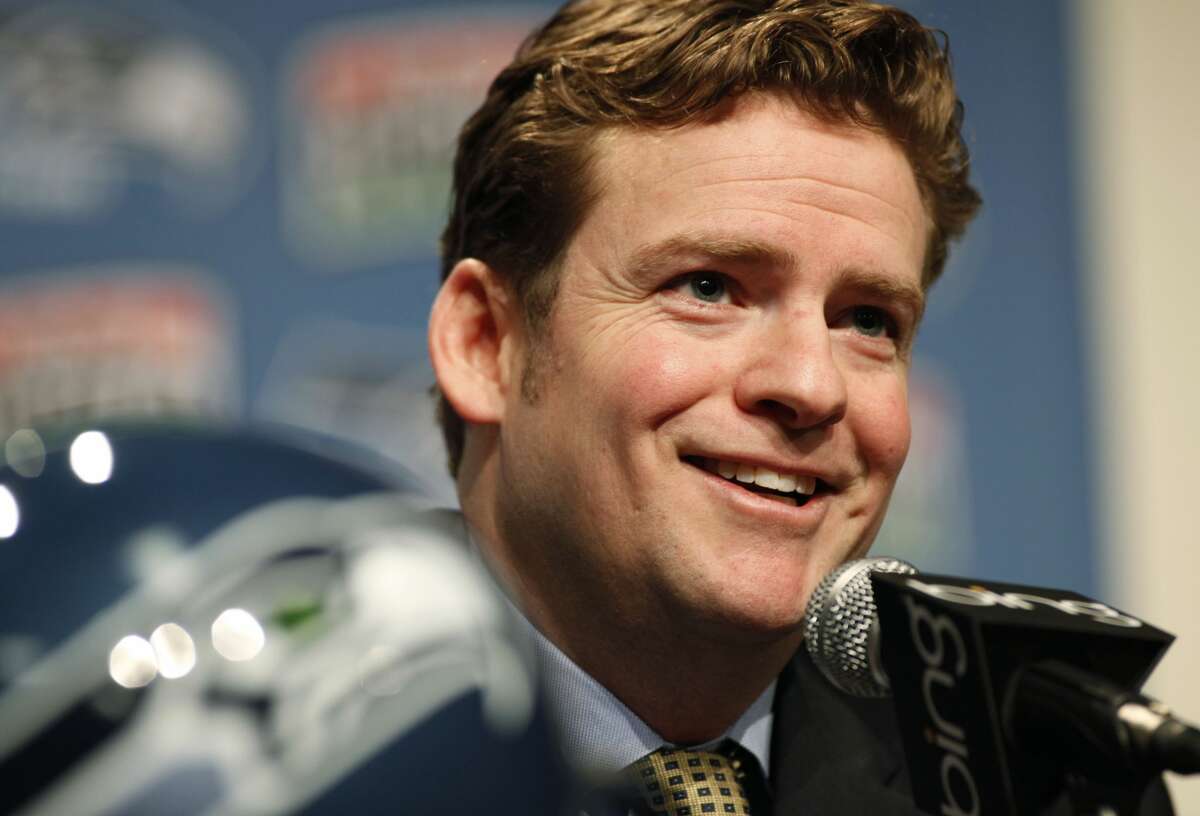 Seahawks GM John Schneider stays mum about Frank Clark's future at pre ...