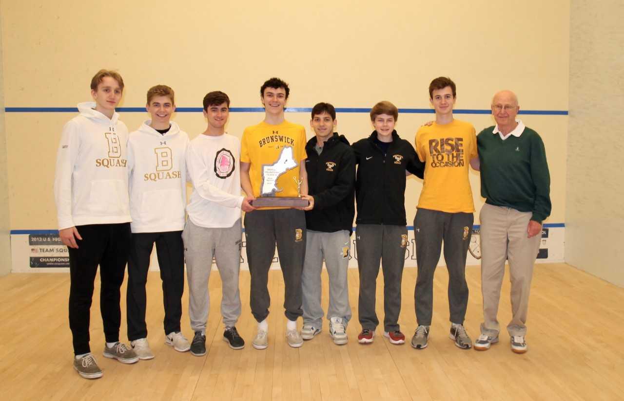 Brunswick squash team captures another New England title