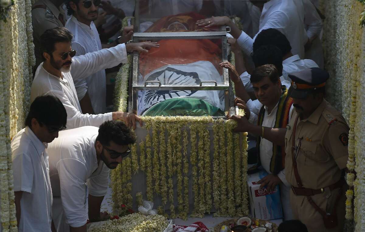 Photos Public Funeral Of Bollywood Actress Sridevi Is Like Nothing You