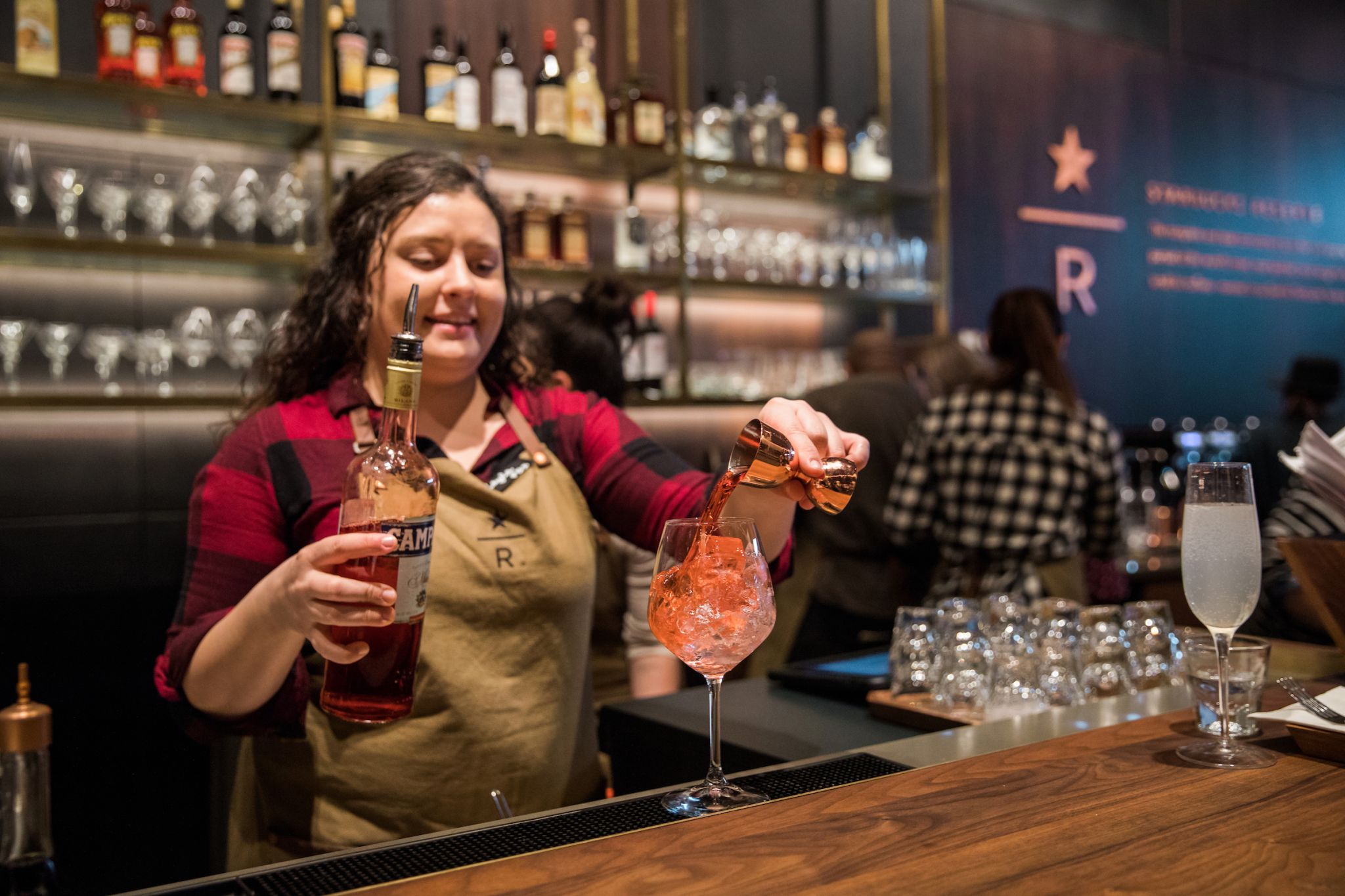 Starbucks serves cocktails at fancy new Reserve store in Sodo