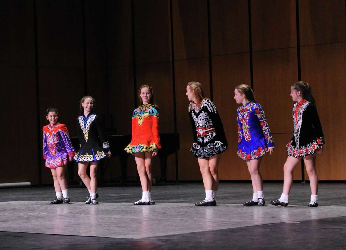 Irish dancers kick up their heels at Greenwich High for diversity week