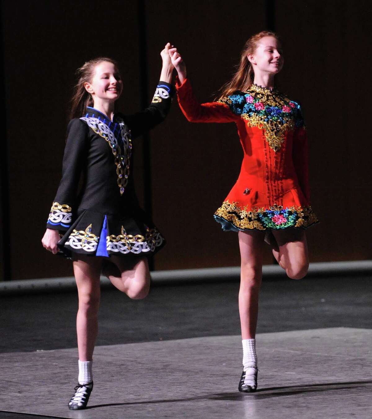 Irish dancers kick up their heels at Greenwich High for diversity week