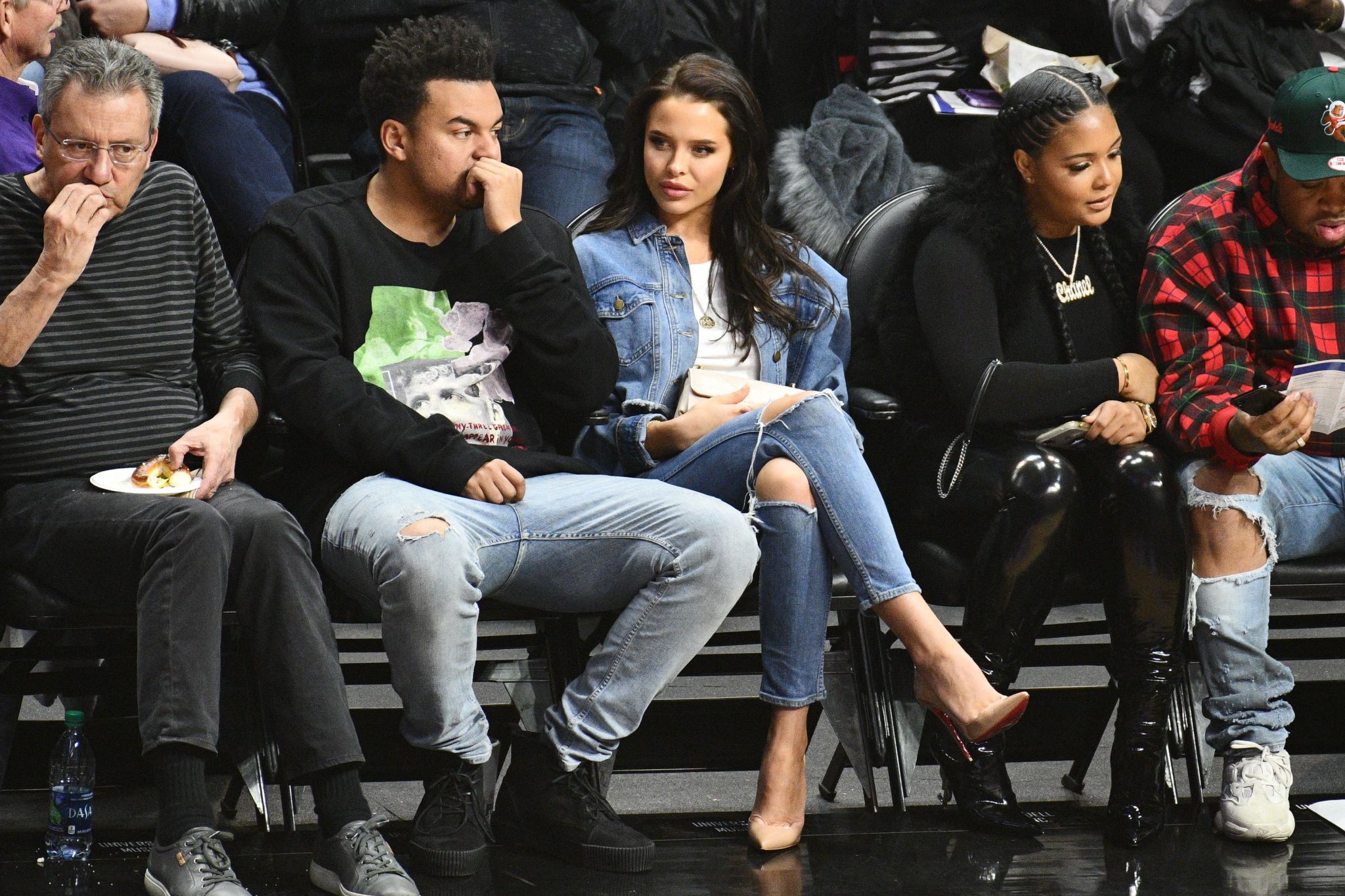 Celebrities spotted at the Rockets' win over the Clippers