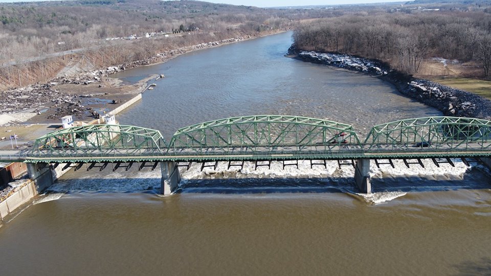 Drone photos show Mohawk River changes