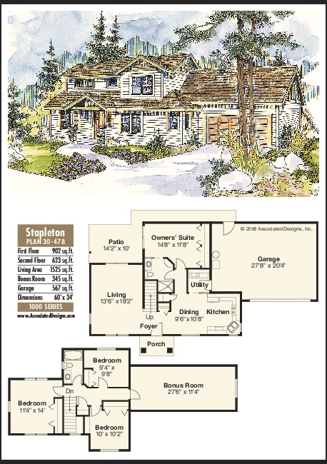 House plans: The Stapleton