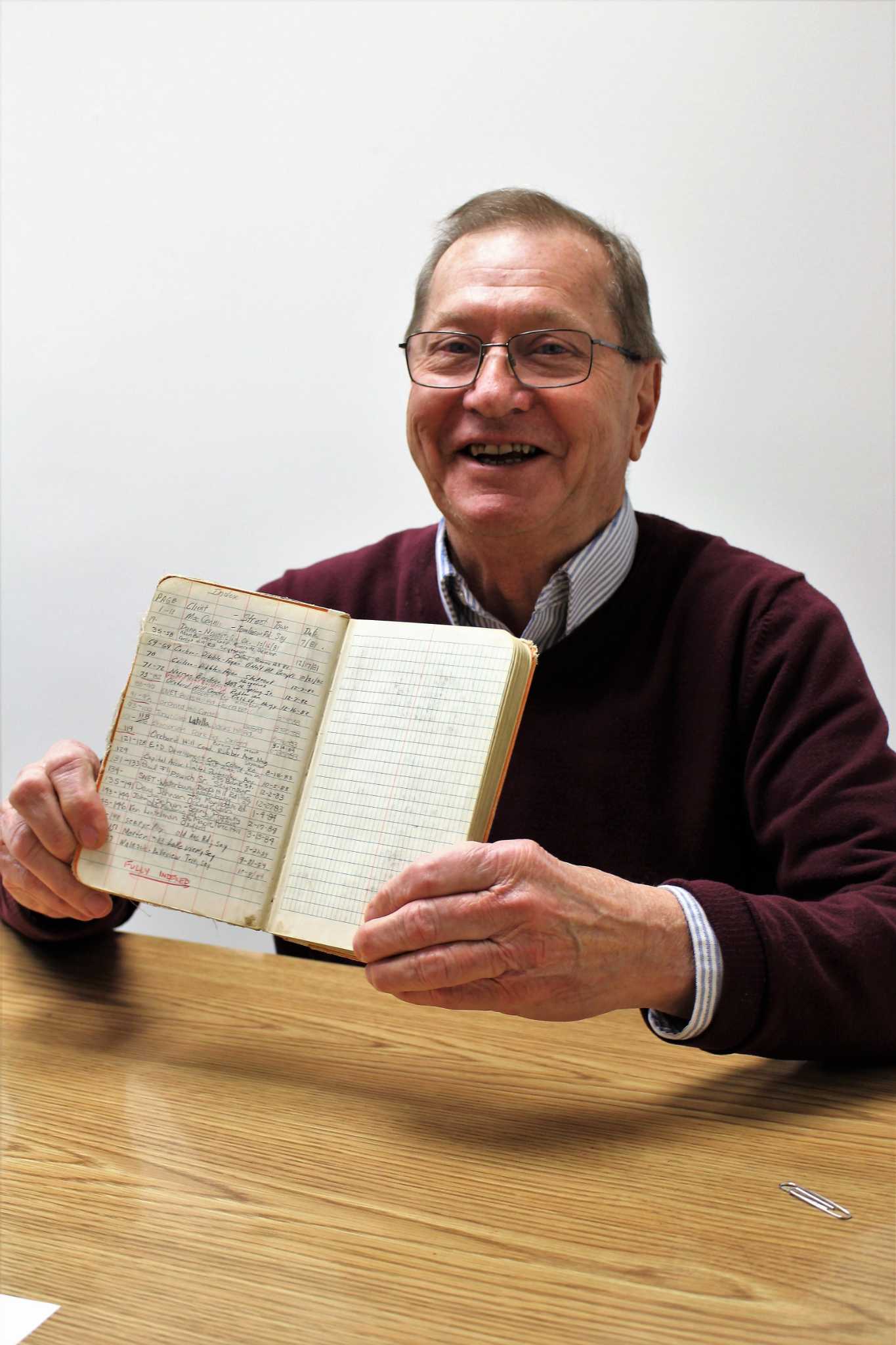 Longtime Seymour land surveyor puts away maps and journals and retires