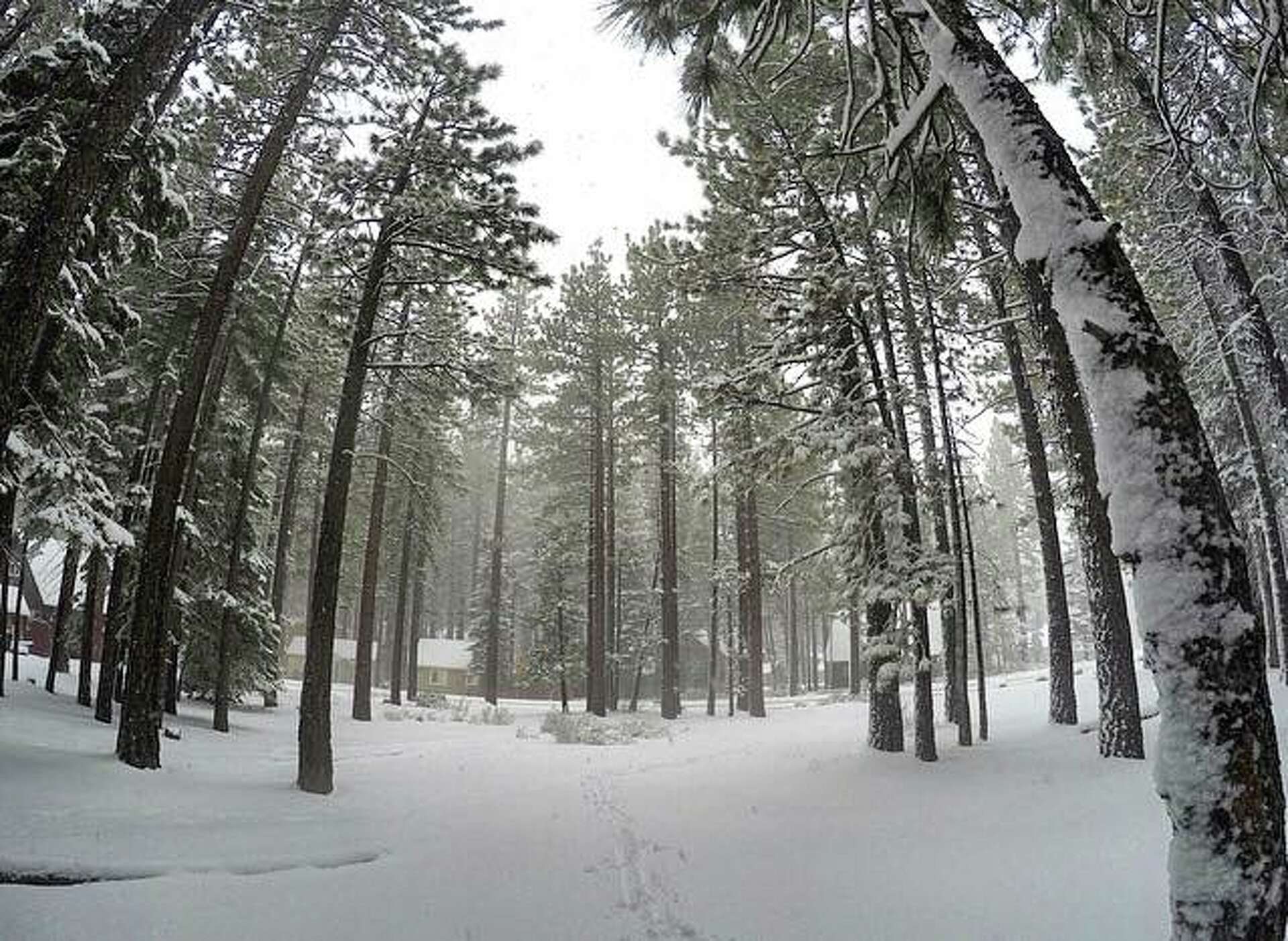 Tahoe stuns with its snowy beauty after big storm