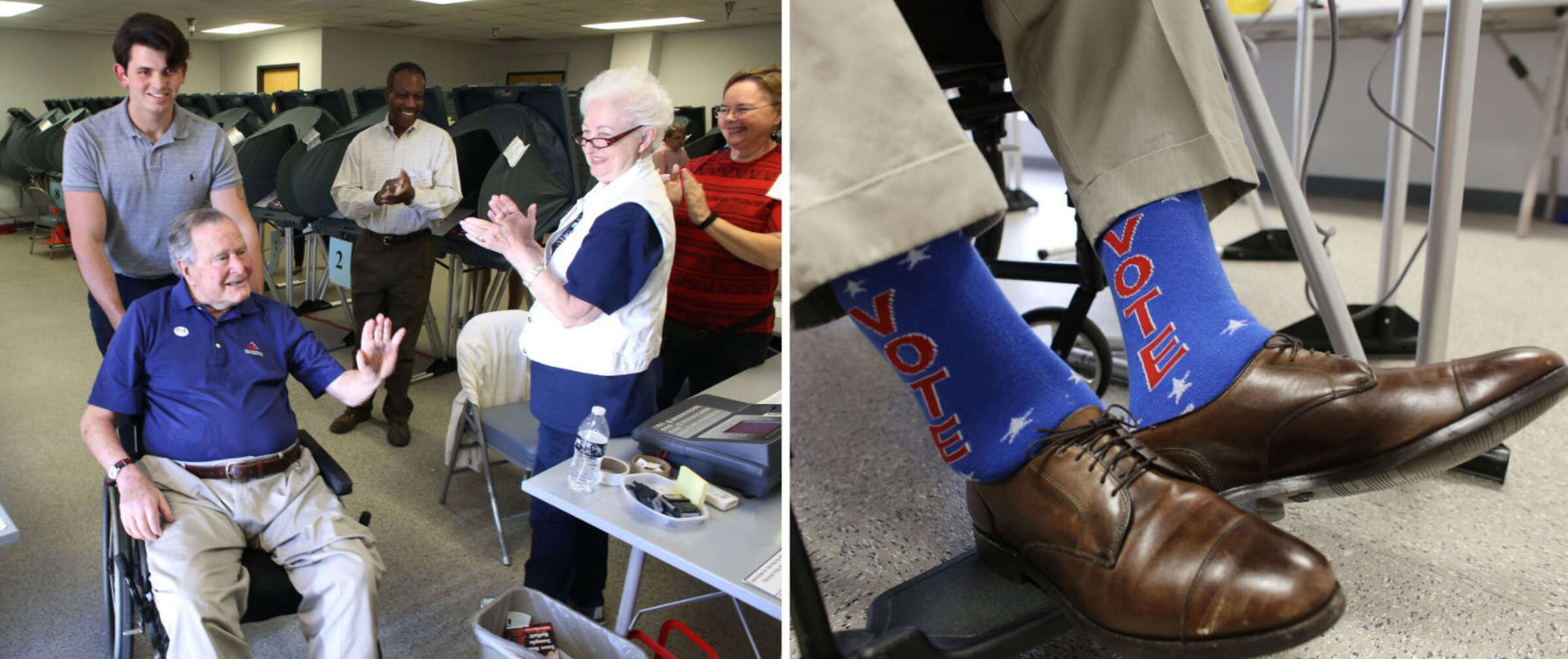 The touching story behind George H.W. Bush's book socks, the man who ...