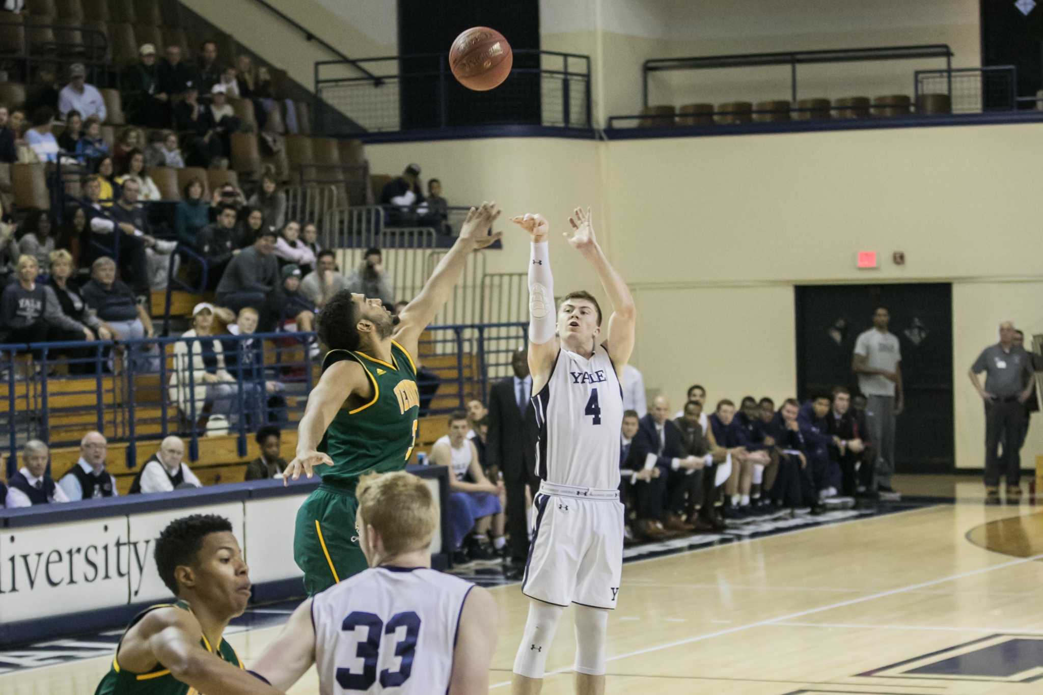 Ex-gridder Noah Yates found his niche with Yale men’s basketball team