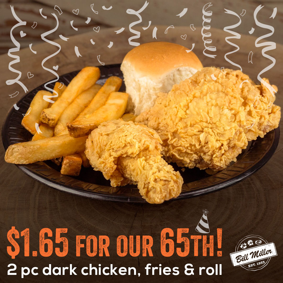 Chicken do-over: Bill Miller Bar-B-Q is serving up an anniversary ...