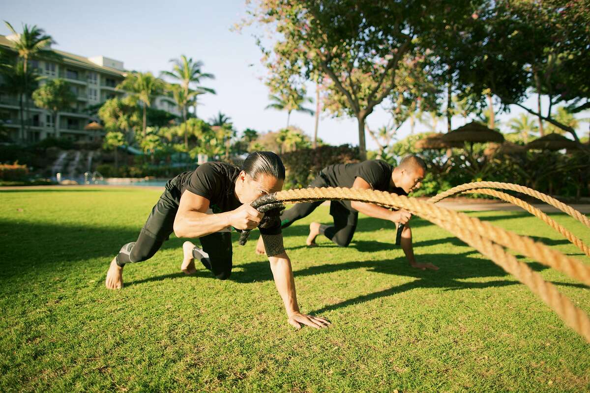 Fitness class in Maui merges combat and culture