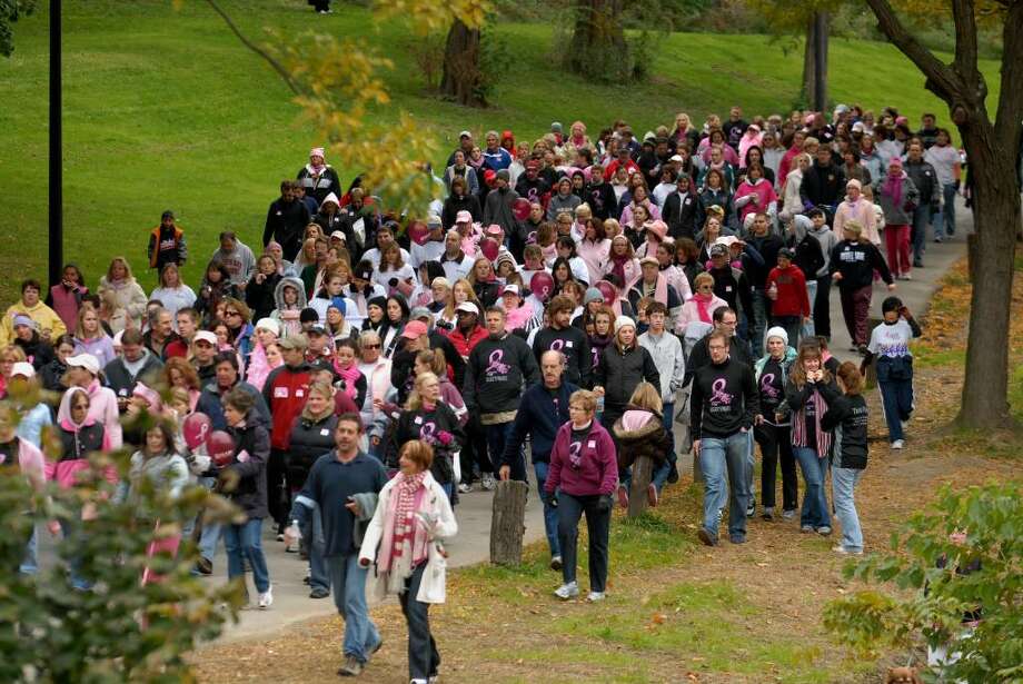 Walk draws a crowd to park - Times Union