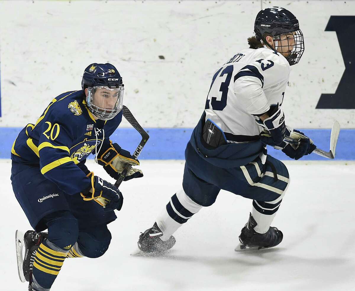 Quinnipiac downs Yale in ECAC Hockey playoff opener