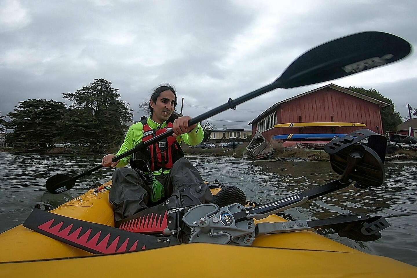 The Regulars: Lifelong passion for water keeps blind kayaker afloat