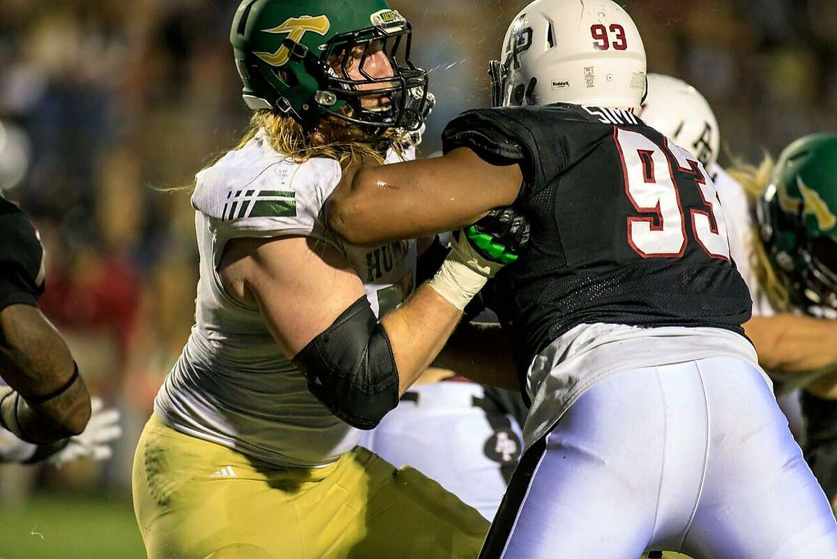 Humboldt State alum Alex Cappa forces way onto NFL stage