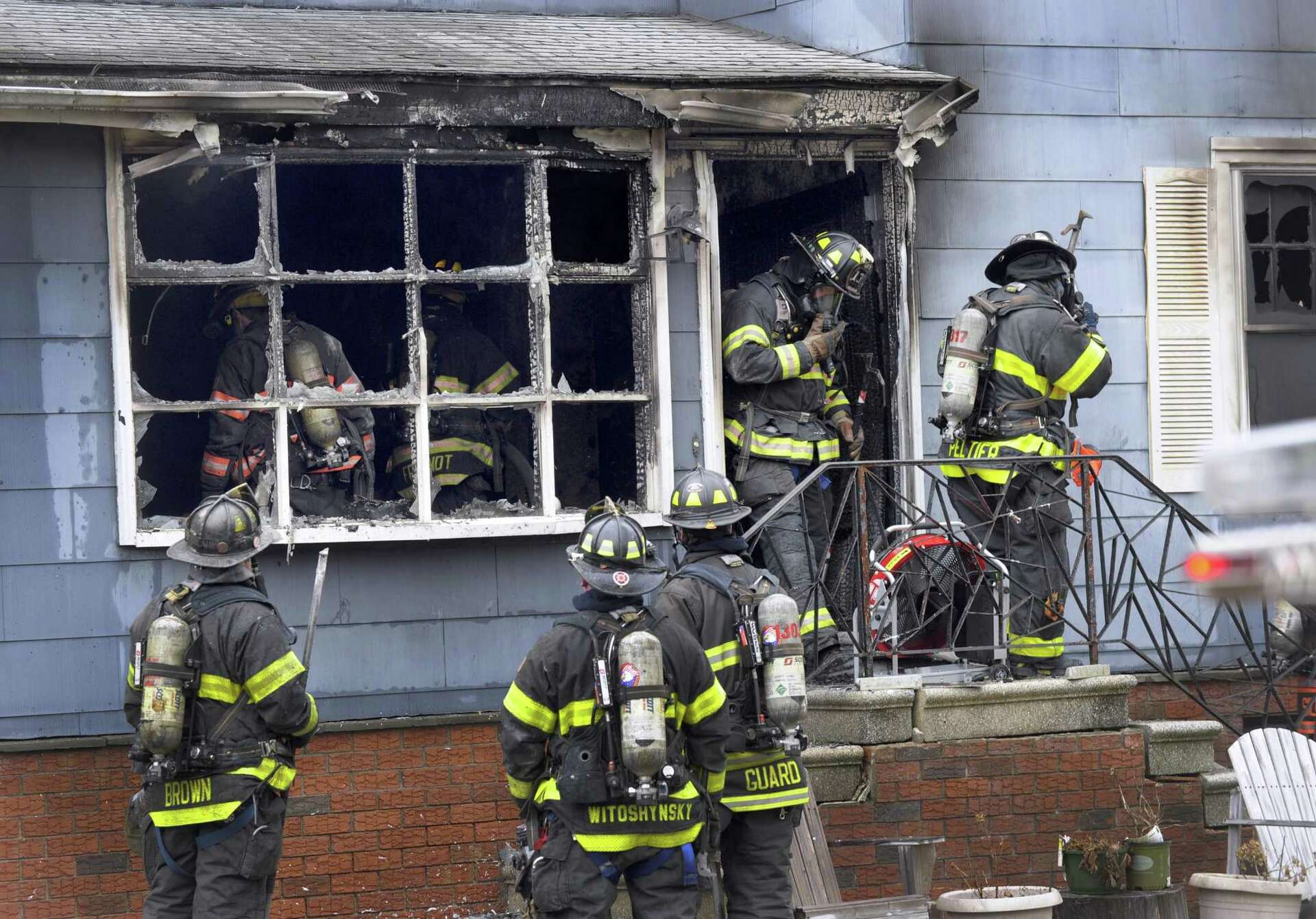 Danbury fire that injured two began with home science experiment