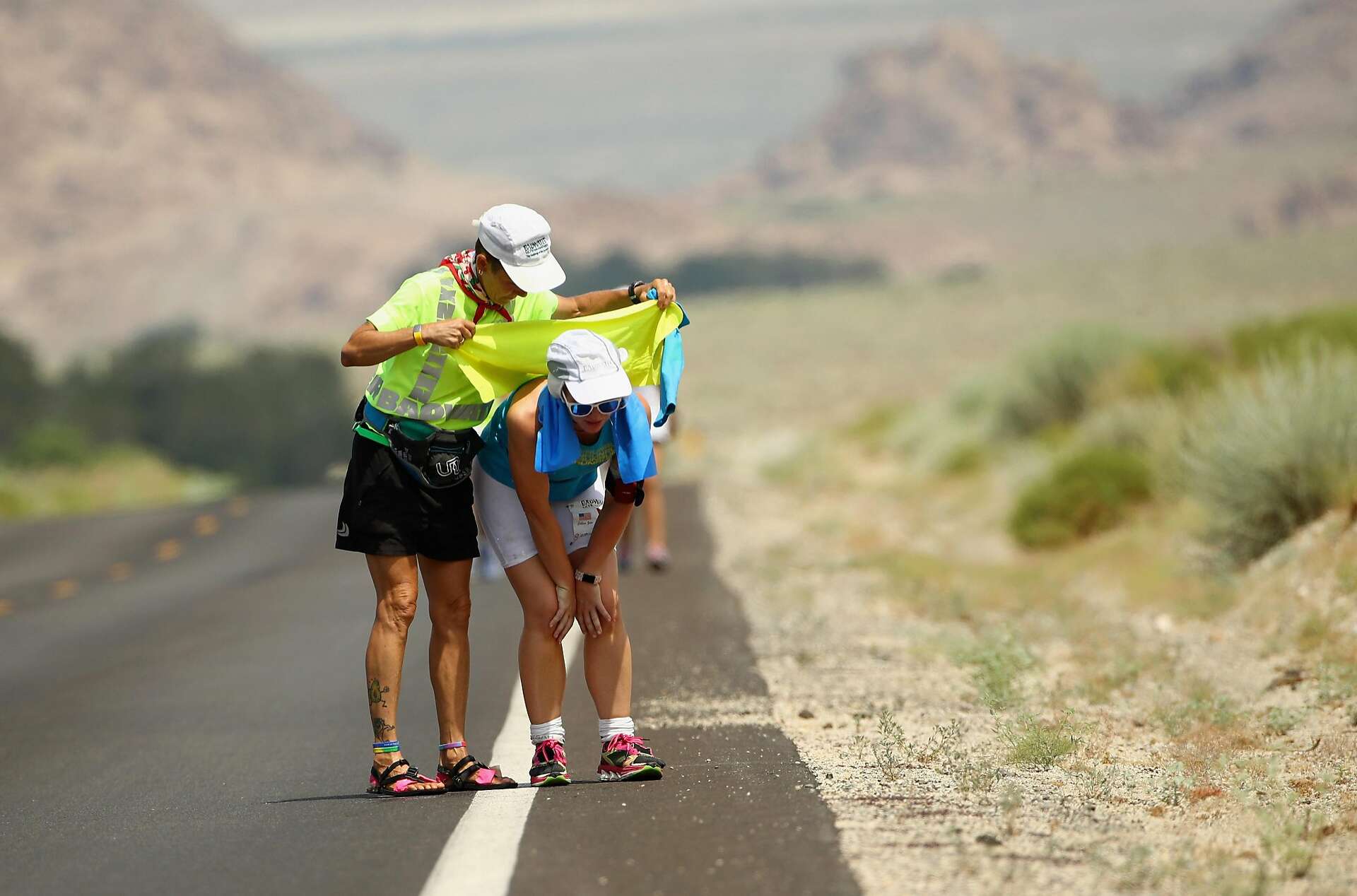 Why do runners love Death Valley?