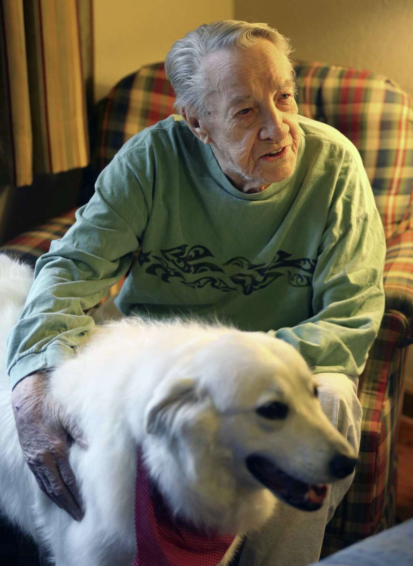 Adopted dogs lift spirits of residents in memory care communities