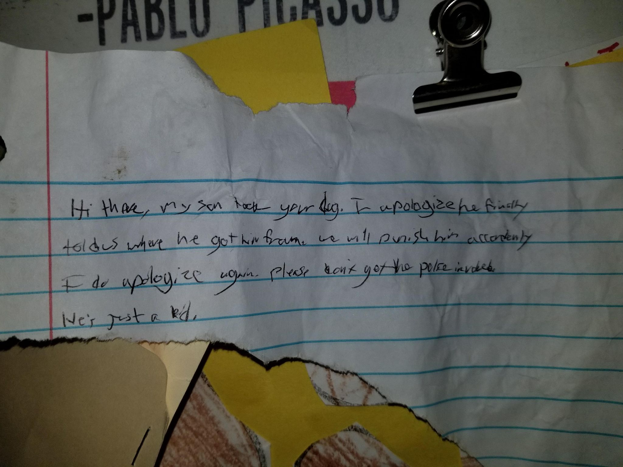 A Texas family had their dog stolen. It was returned the next day ...