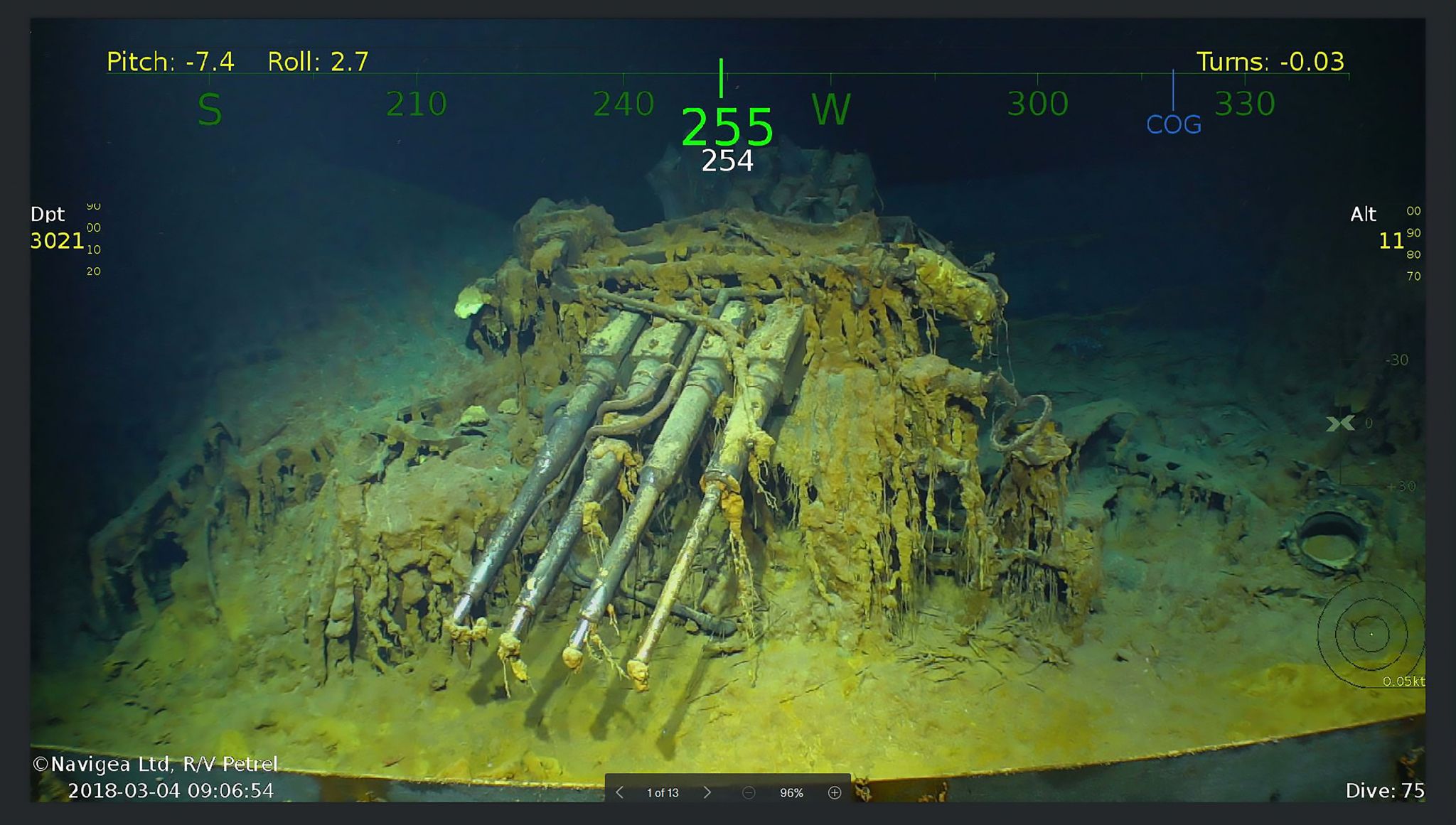 Wreckage of famed US World War II carrier discovered