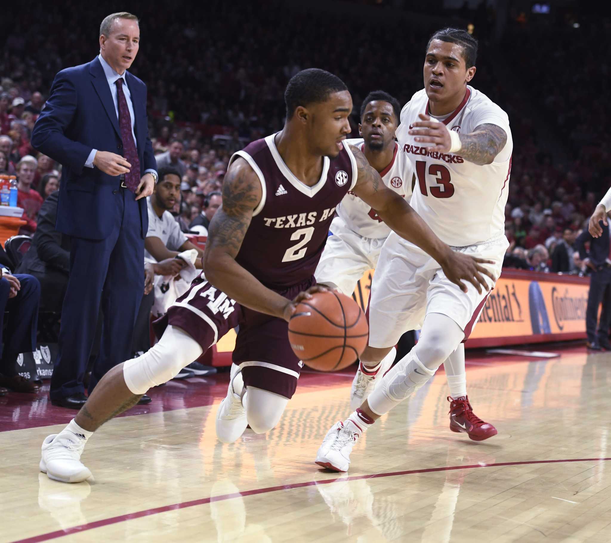 T.J. Starks provides spark for Texas A&M