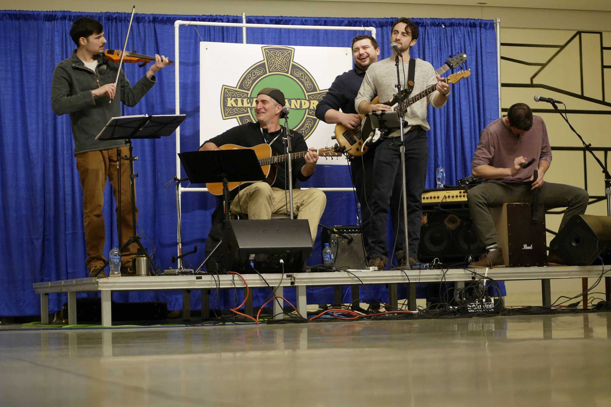 Photos: St. Patrick's Day warm-up