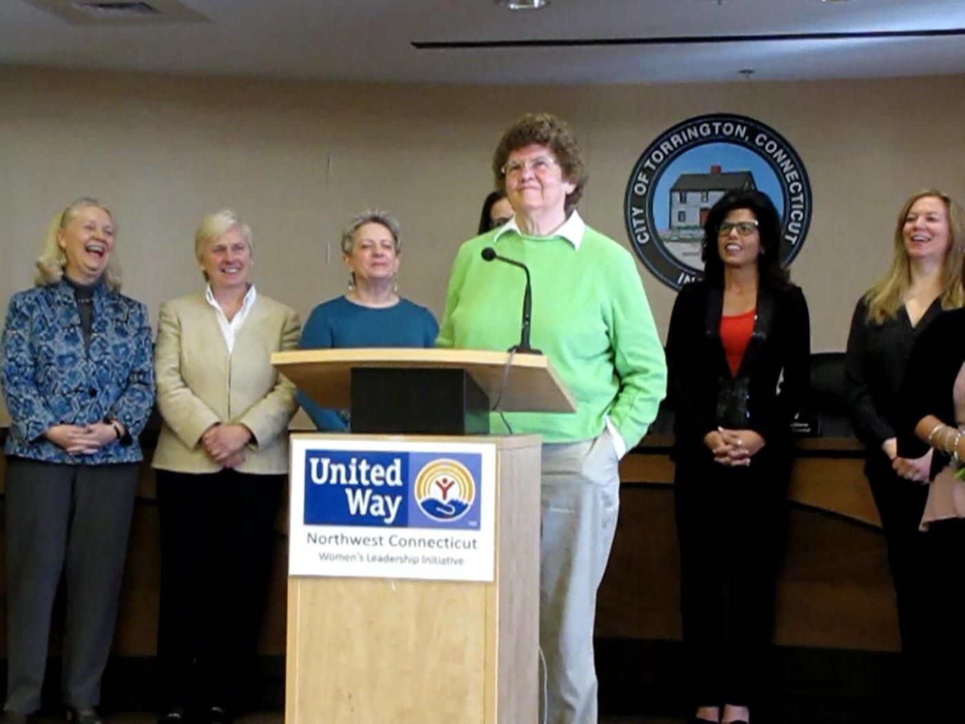 Sandy Roberts named United Way’s 2018 Woman of the Year in Torrington