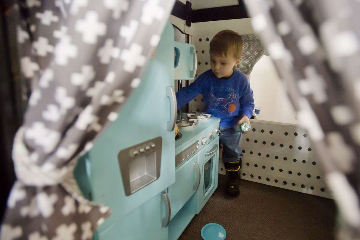 Little Midland play city enchants toddlers at Ashman Plaza