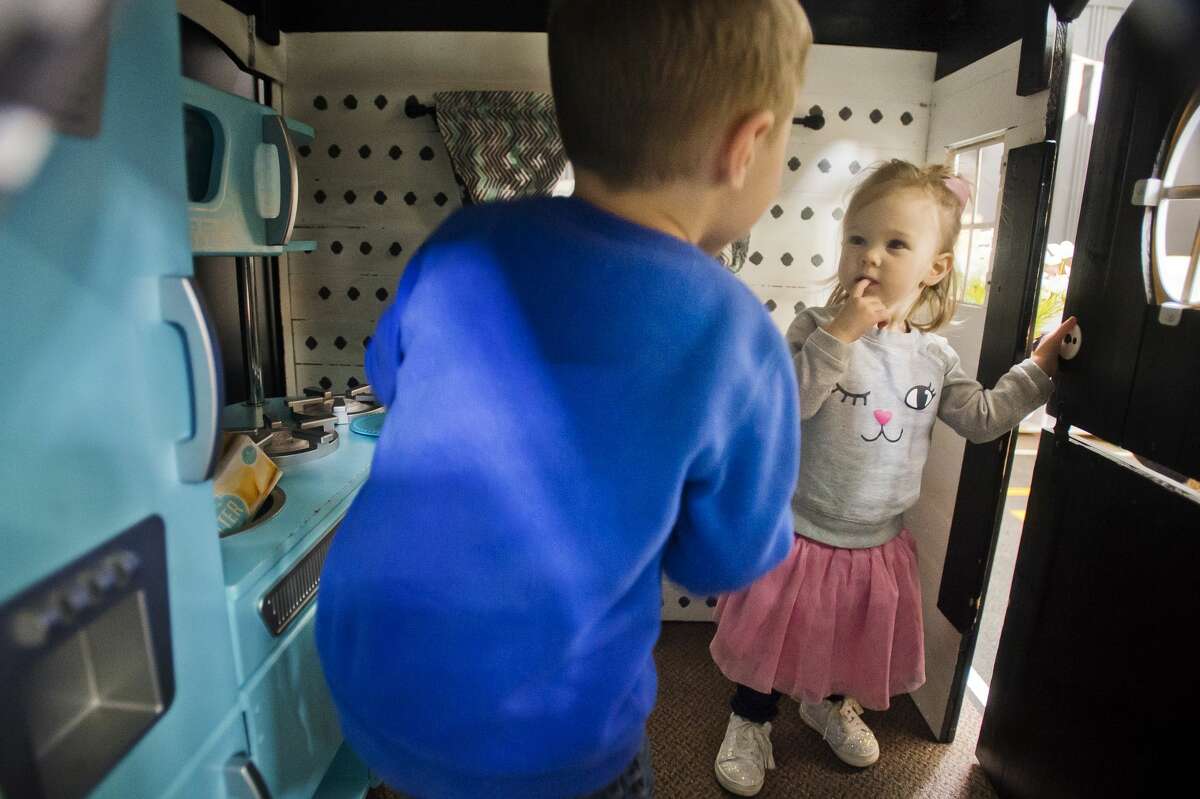 Little Midland play city enchants toddlers at Ashman Plaza