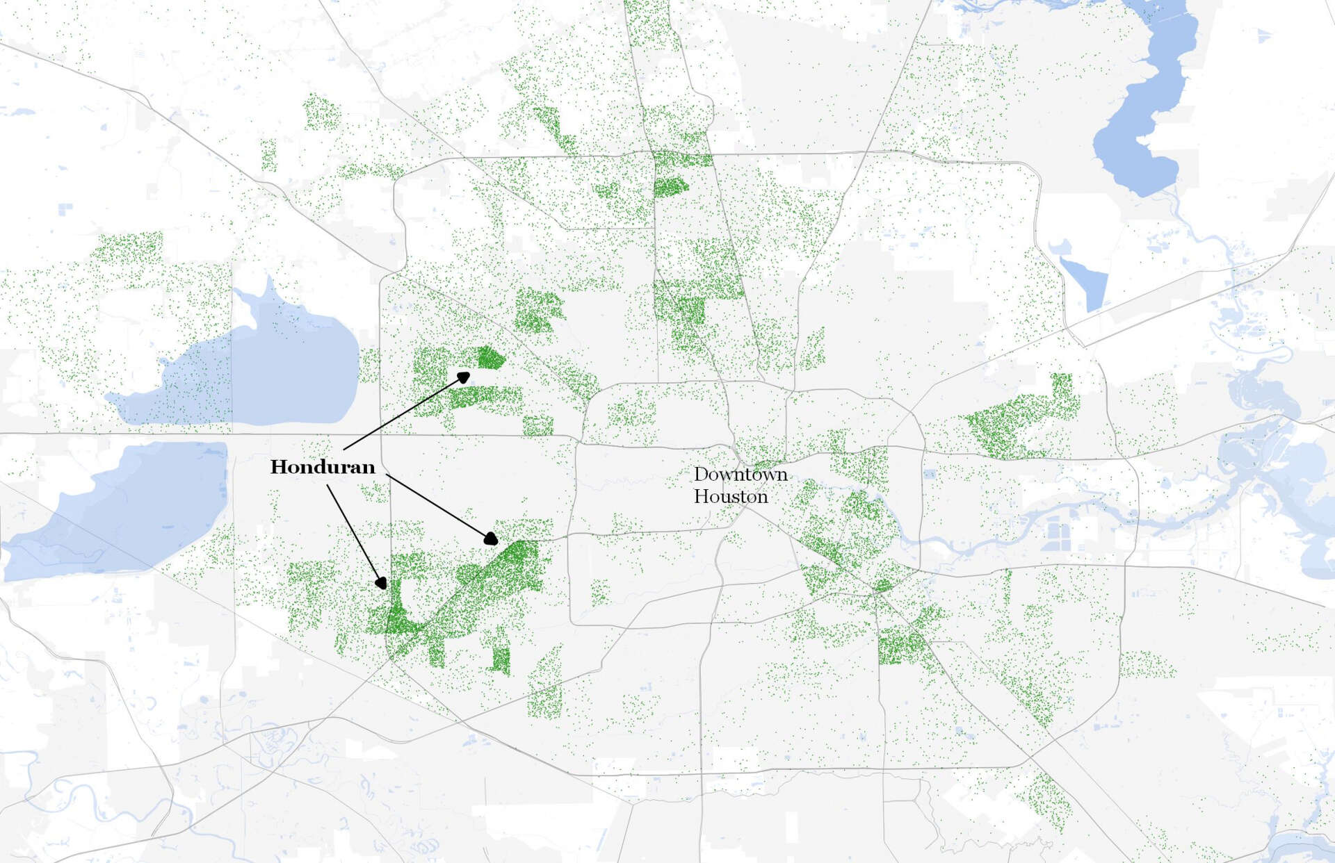 Maps spotlight Houston area's multinational communities