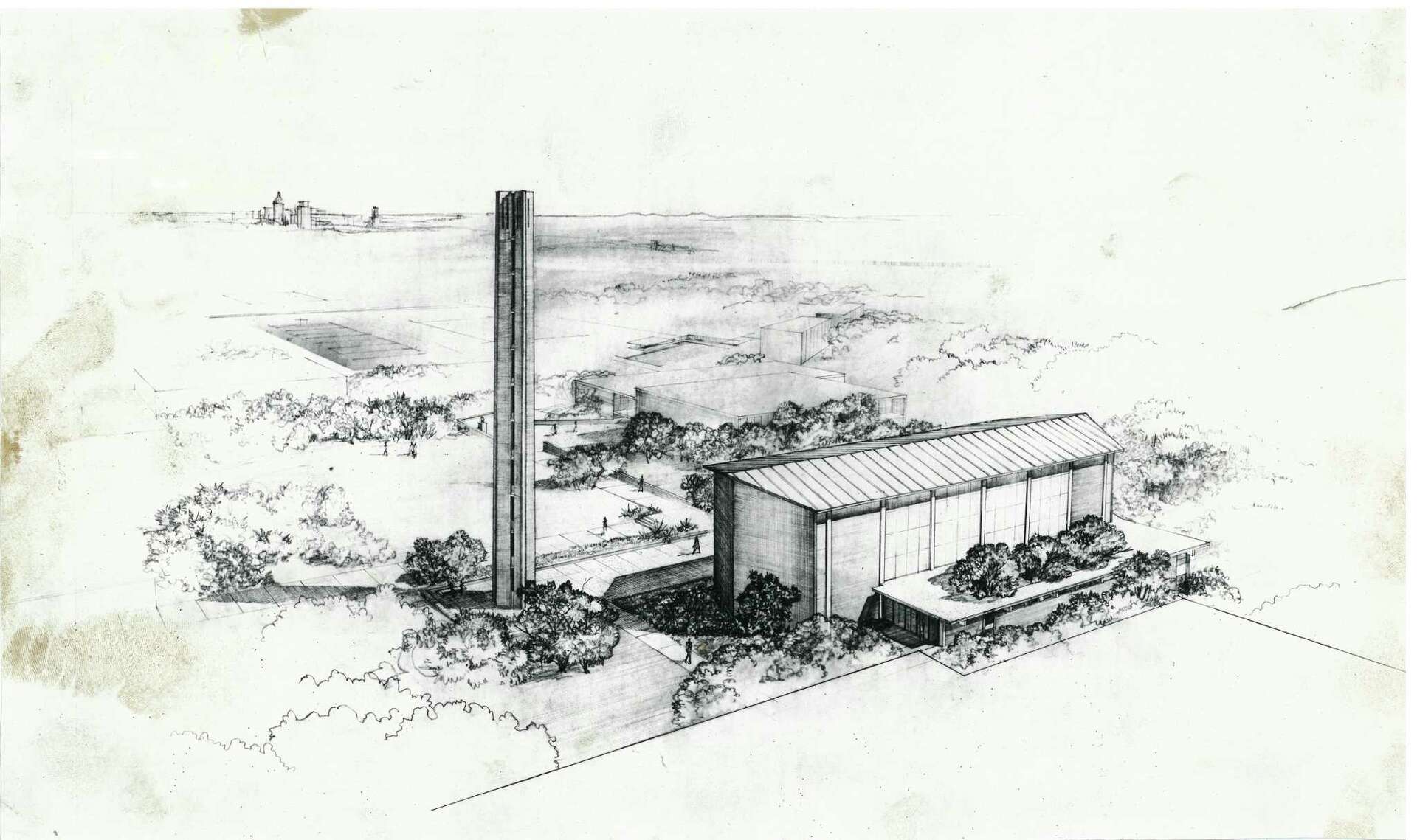 Texas architect O’Neil Ford built some of the biggest San Antonio ...