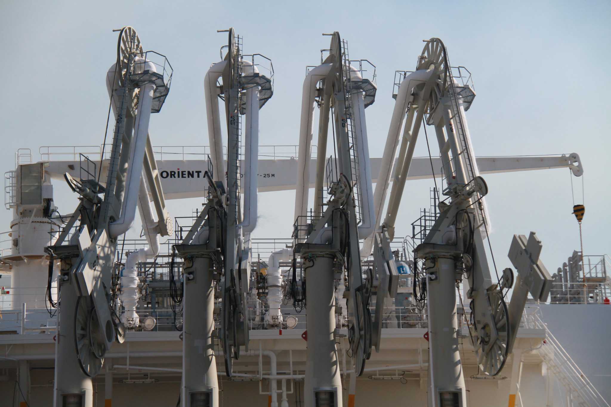 Natural gas exports up 8 percent in 1st quarter