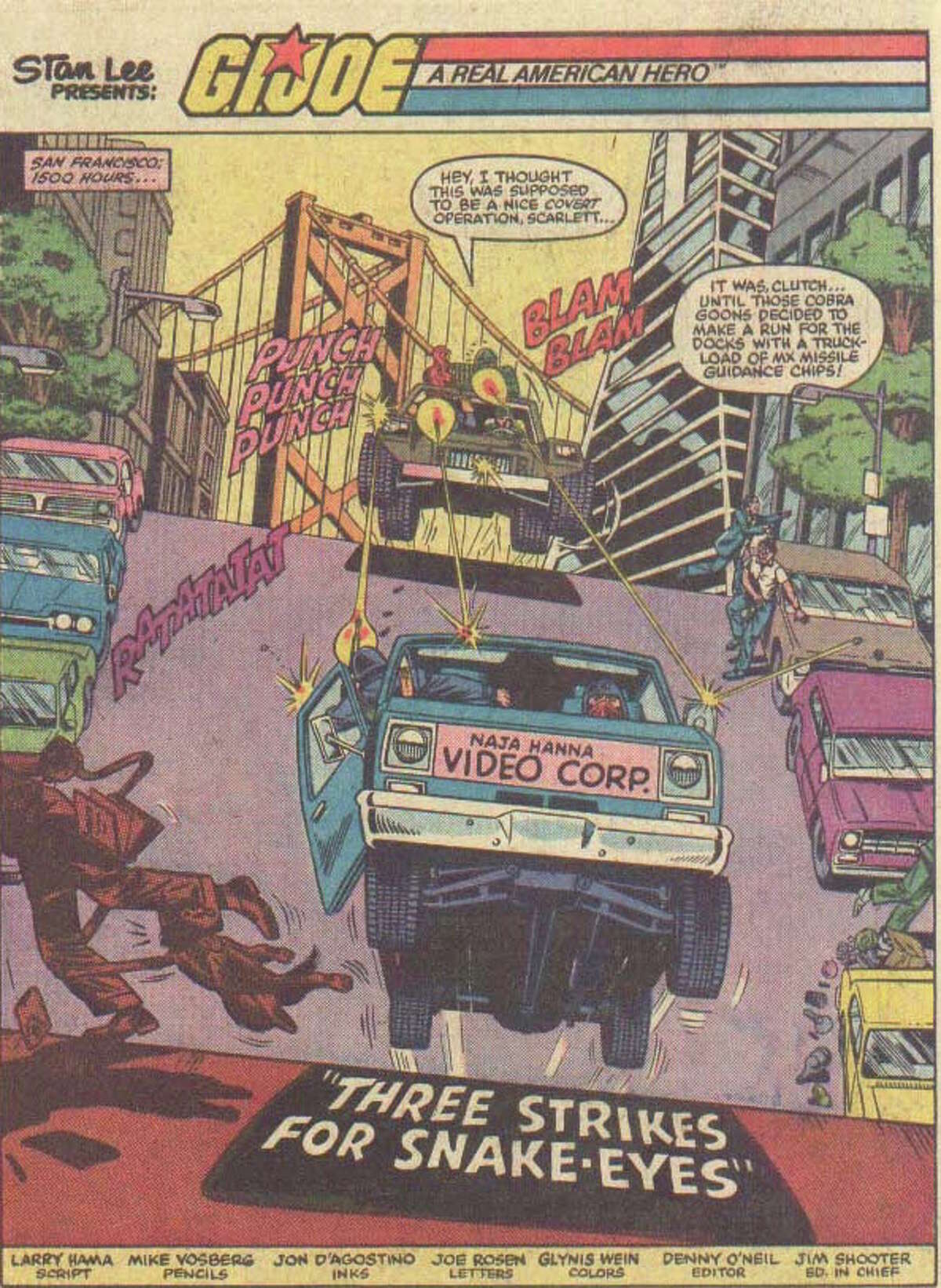 These comic book heroes all appeared in San Francisco