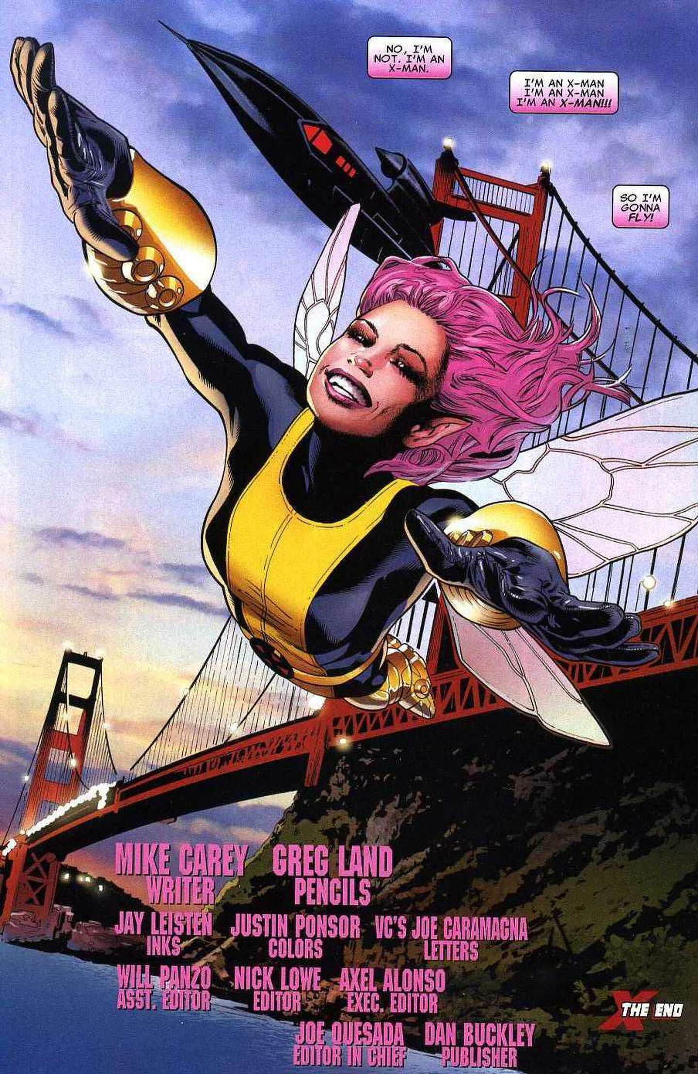 These comic book heroes all appeared in San Francisco